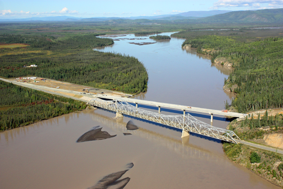 AK: Alaska Highway: Tanana River Bridge Project – America's ...