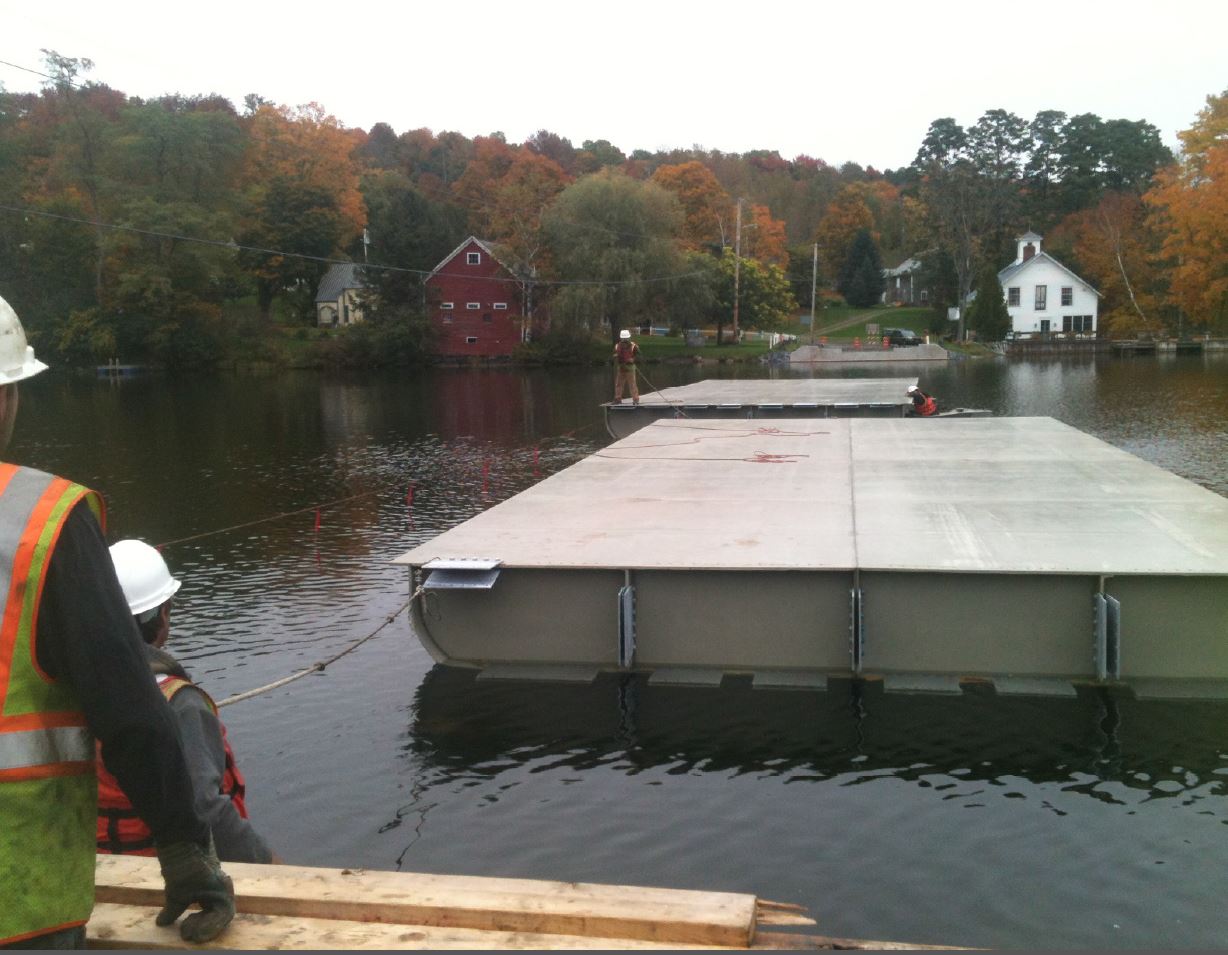 Vermont Agency of Transportation – Brookfield Floating Bridge – America ...